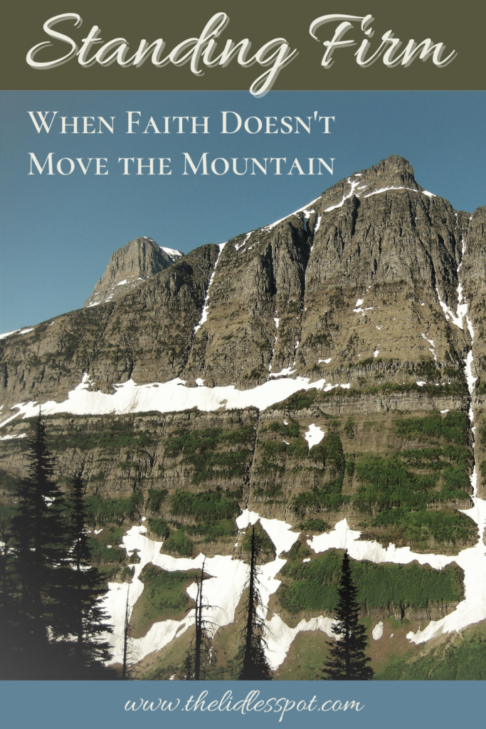 Standing Firm When Faith Doesn't Move the Mountain - The Lidless Pot